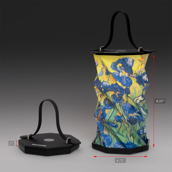 Modgy Vincent Van Gogh Irises Origami Lantern