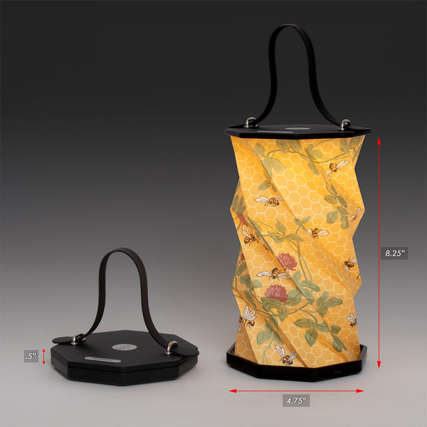 Modgy Candace Wheeler Bees Origami Lantern
