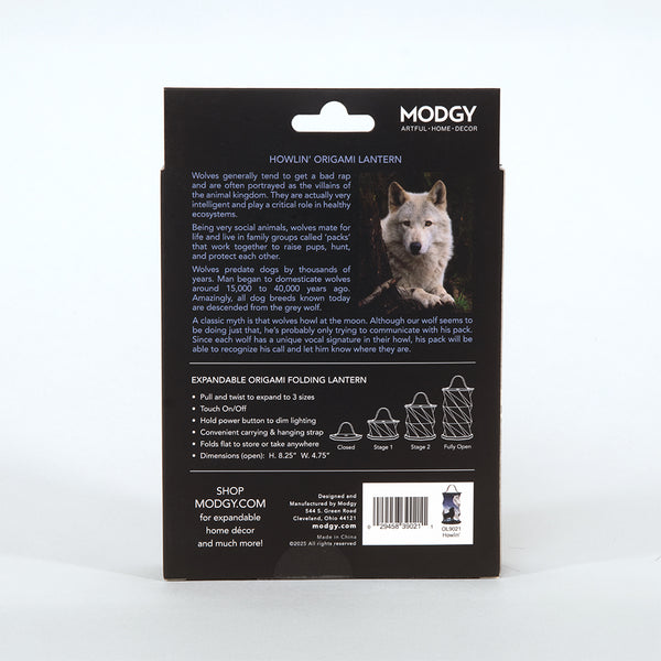 Howlin' Origami Lantern - Modgy