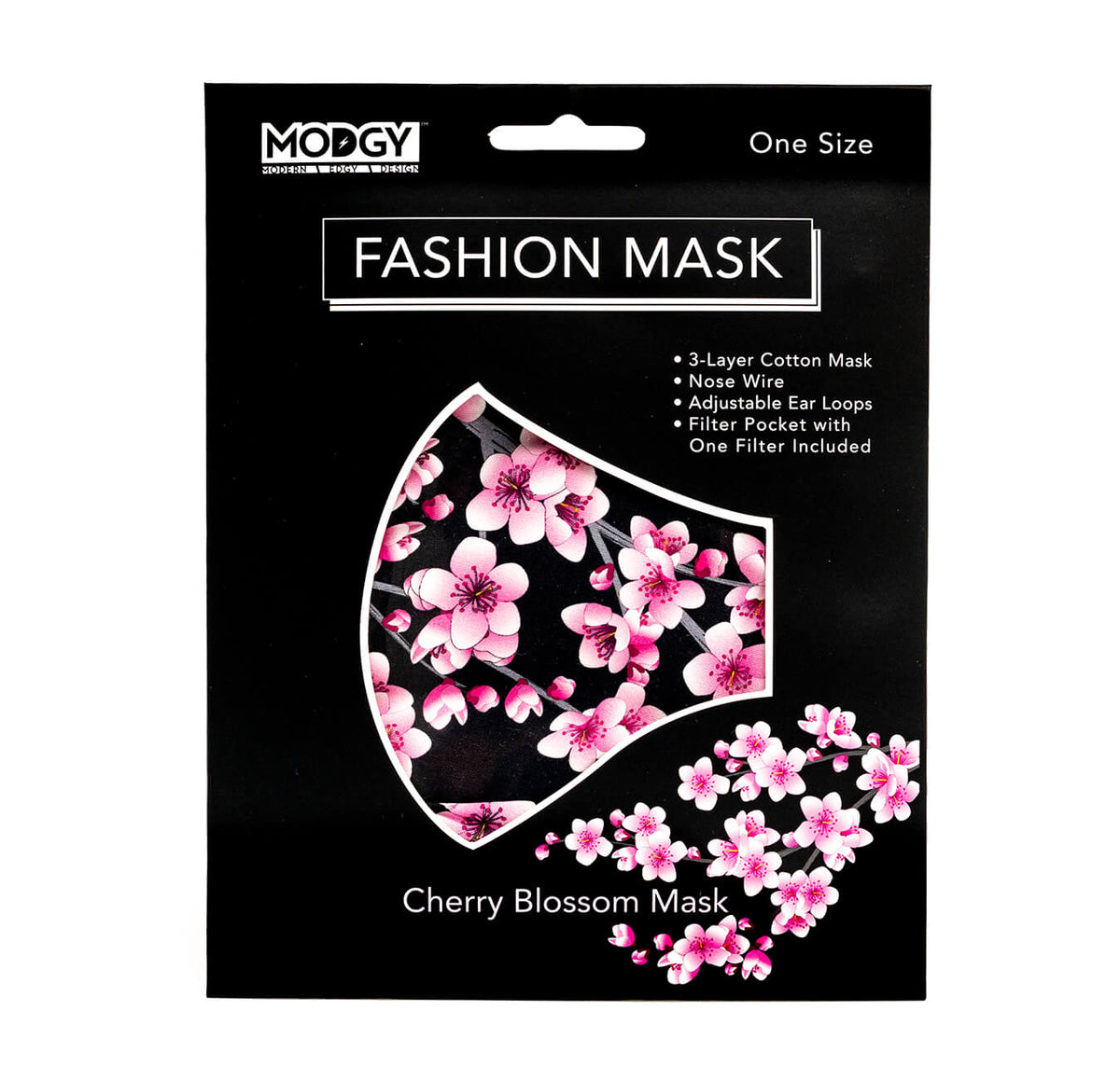Cherry Blossom Fashion Mask - Modgy