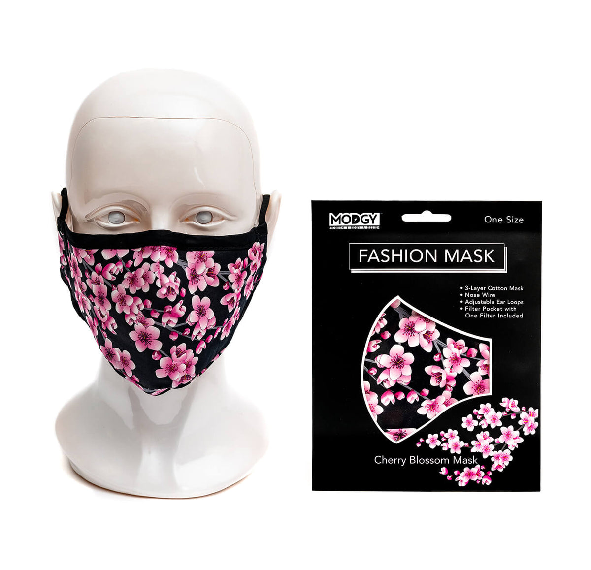 Cherry Blossom Fashion Mask - Modgy