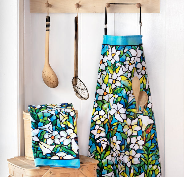 Louis C. Tiffany Field of Lilies Apron - Modgy