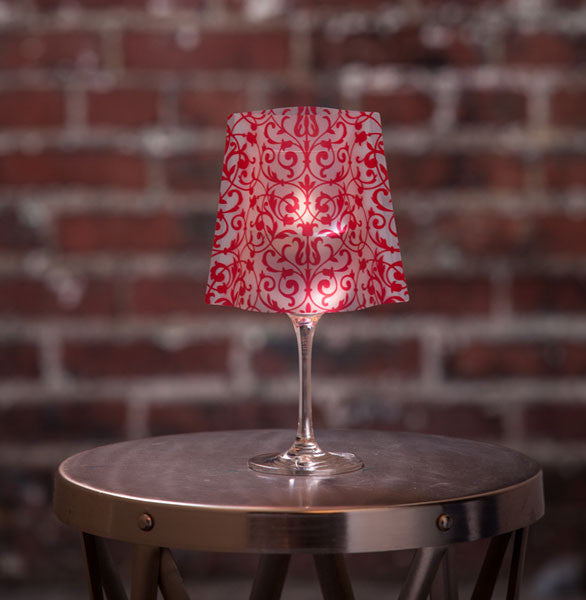 Cha Cha Red Wine Glass Shades - 4 Per Pack - Modgy