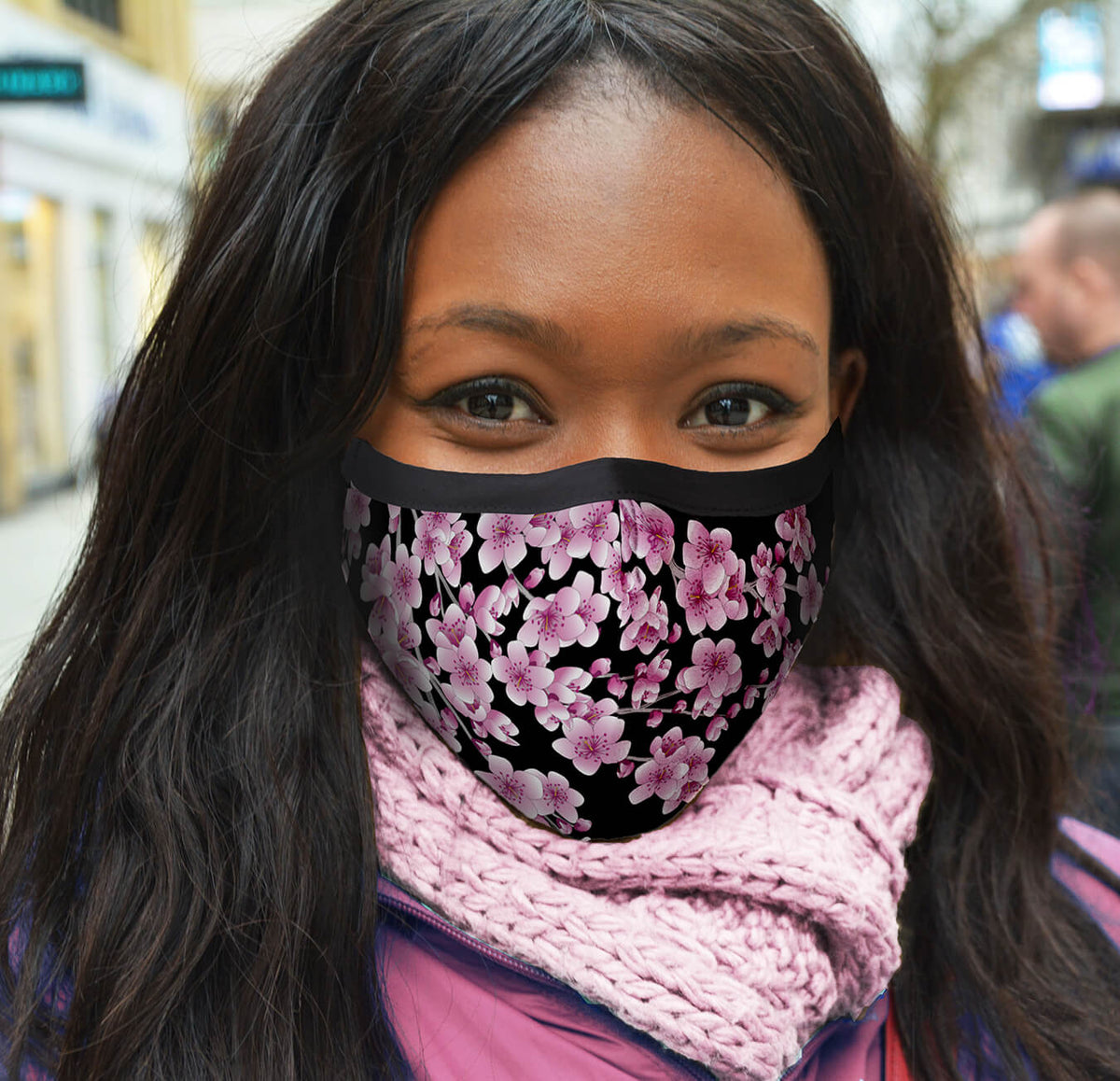 Cherry Blossom Fashion Mask - Modgy