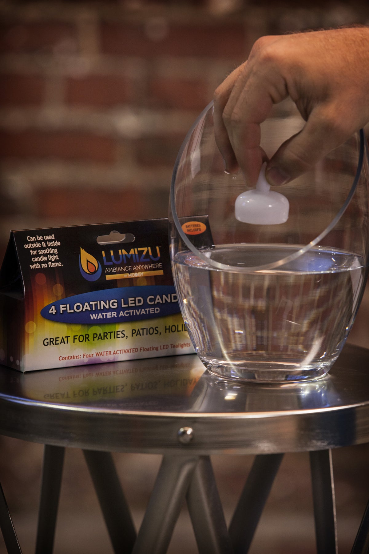 LUMIZU Water-Activated LED Floating Candles - Modgy